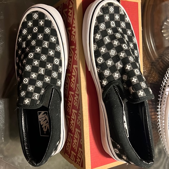 Vans | Shoes | Brand New Lv Vans | Poshmark